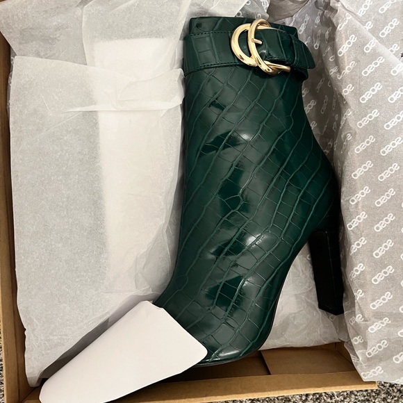 ASOS | Shoes | Nwt Asos Green Croc Boots | Poshmark